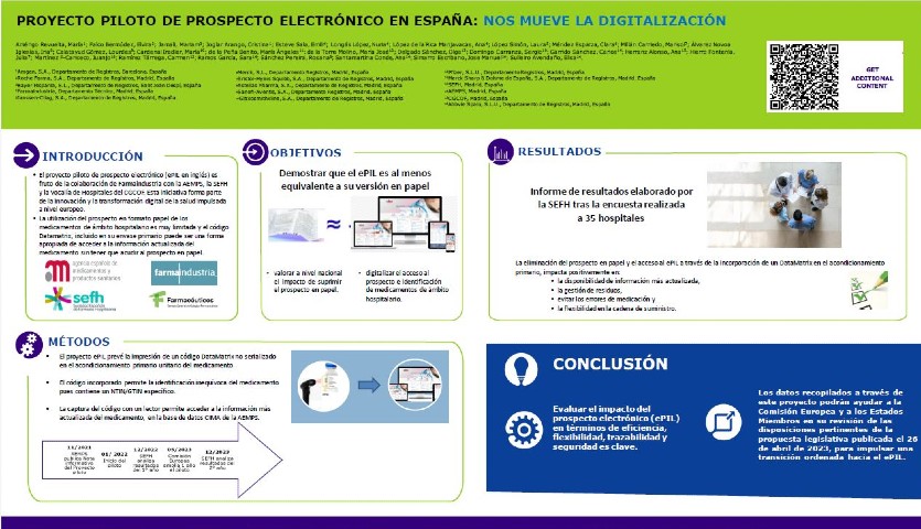 El proyecto piloto del prospecto electrónico en España, reconocido como ...
